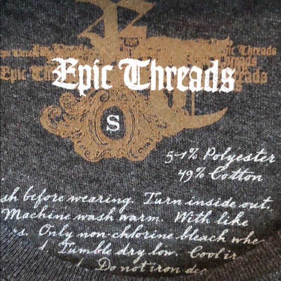 Epic Threads | Shirts & Tops | Epic Threads Superman Youth Small Gray ...